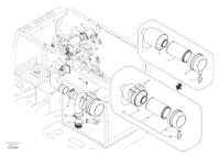 China VOE14518258 Hose Inlet System Excavator Spare Parts For VOE EC160B EC180B EC210B for sale