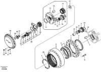 China VOE14522997 14522997 Excavator Gear VOE EC330B for sale