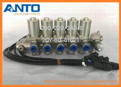 China Soleniod Valve Ass'y PC200-8 Komatsu Electrical Parts 20y-60-41621 for sale