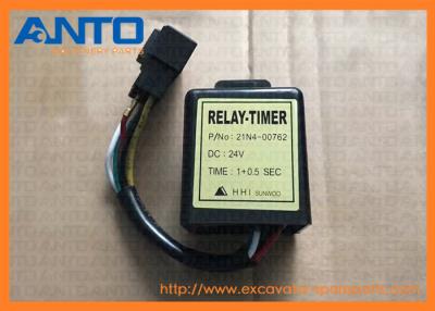 China 24V Relay Timer 21N4-00762 R210LC7H Excavator Spare Parts for sale