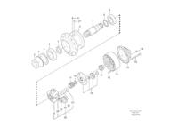 China VOE EC330B VOE14547261 Bearing 14547261 Excavator Parts for sale