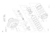 China Friction Plate 3107797 Hitachi ZX330-3 Travel Oil Motor for sale