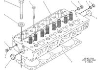China 6I-4689 6I4689 Cylinder Gasket Head For Bulldozer Spare Parts for sale