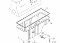China 1113671310 Gasket Oil Pan Hitachi ZX330-3 Excavator Seal Kits for sale