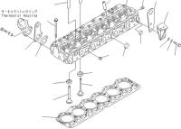 China Komatsu SA6D110 Cylinder Head Gasket 6138-19-1810 6138-19-1811 for sale