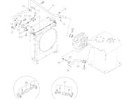 China 4272164 Valve Hitachi EX200-5 Excavator Spare Parts for sale