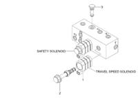 China Solenoid Coil XKBL-00004 Excavator Spare Parts For Hyundai R140LC7 for sale