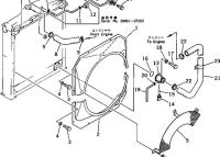 China Hose 205-03-71170 205-03-71180 Excavator Spare Parts For Komatsu PC200 for sale