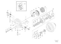 China Shaft VOE14719531 14719531 Travel Gearbox For VOE Excavator EC220D for sale