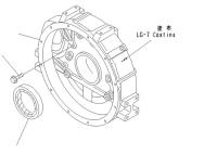 China Rear Seal 6140-21-1341 PC100-6 4D95 Komatsu Excavator Spare Parts for sale