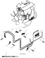China 305-4891 3054891 Engine Injector Harness  for C4.2 Wire Harness For E312D/E313D/E315D/E319D Komatsu Excavator Parts for sale