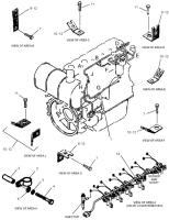 China 305-4893 3054893 C6.4 Injector Wiring Harness 305-4893 For E320D/E323D Excavator spare parts for sale