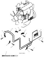 China 310-9688 3109688 C4.2 Engine Wiring Harness for 312D 313D 315D 319D Excavator Parts for sale
