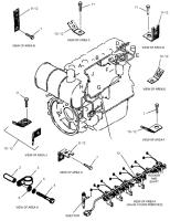 China 296-4617 2964617 C6.4 Engine Wire Harness For E320D 323D Excavator Parts for sale