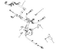China 260-5542 2605542 277-4716 2774716 C6.6  Engine Wire Harness for 320D 323D Excavator parts for sale