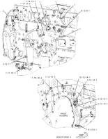 China 385-2664 3852664 C13 Engine Wiring Harness for 345D 349D Excavator parts for sale