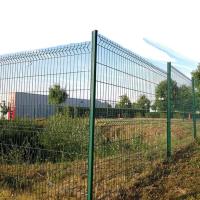 China China manufacturer Easily Assembled PVC coated mesh High quality 3D curved fence panel triangle bending fence for sale
