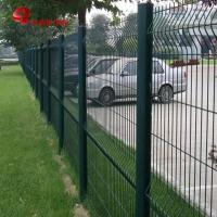 China Waterproof 3D Curved Welded Wire Mesh Fence Security Fence for Farm Court Protective Fancing for sale