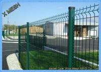 China Custom 2500mm 3D Curved 3d Wire Mesh Fence Panel Galvanized Plastic Coated Mesh Fencing for sale