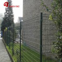China Chinese factory hot dipped galvanized 6ft tall  3d fence wire mesh for sale