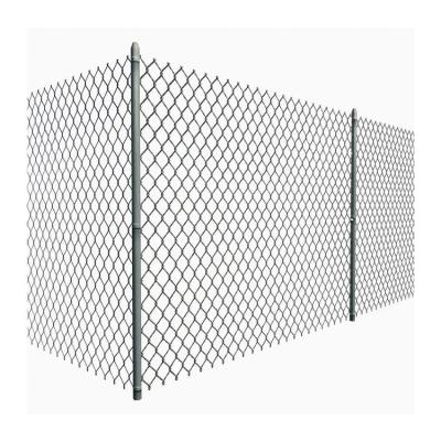 China High Quality Diamond Mesh Chain Link Cyclone Wire Fence Roll Aluminum Chain Link Fence for sale