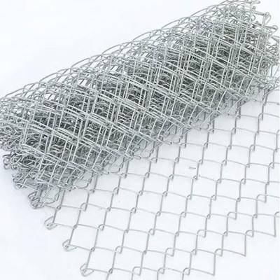 China Factory Supply High Quality  Mesh Structure Fence Galvanized Temporary Chain Link Fence Panel for sale
