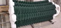 China Colorful Chain Link Fence Diamond Wire Mesh Fence for sale