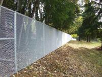 China Hot Dipped Galvanized Fence 60x60mm Pvc Coated Galvanized Chain Link Fence Fabric For Security for sale