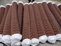 China Easily Assembled Diamond Hole Chain Link Fencing Galvanized PVC Coated Chain Link Mesh Fence for sale