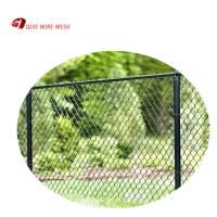 China Black Vinyl 9 Gauge 5 feet coated Chain Link Fence for sale