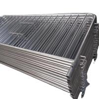 China Galvanized Steel Road Fencing Crowed Control Barrier for sale