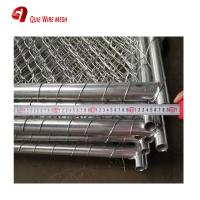 China Construction Site Panel 2.1m x 2.4m Self-supporting Temporary Modular Fence Panel Galvanized Fence Panels for sale