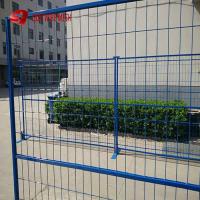 China Canada 6ftx9.5FT Welded Wire Temporary Construction Fence for sale