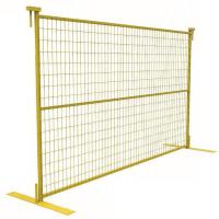 China 6 x 10 Premium Galvanized PVC Coated Temporary Fence Panel for sale