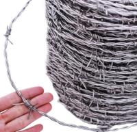 China Low Price Galvanized14 Gauge Barbed Wire For Price Per Roll Barbed Wire Font Solder Wire 50g For Sale for sale