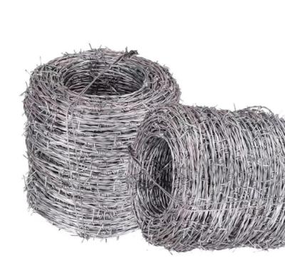 China Barbed Wire Coil Fence Suitable Price General Twist Galvanized Iron Barbed Wire with  Customization for sale