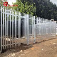 China Latest Design Reasonable Price Garden Fence Grey Fencing Trellis Gates Palisade concrete palisade molds Fence post for sale