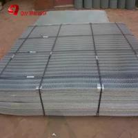China 5cm Hole Size 1x2m Stainless Steel Welded Wire Mesh Panel For Construction Galvanized Welded Wire Fence Panels for sale