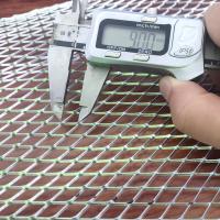 China L Shaped Frame Hot Dipped Galvanized Aluminum Expanded Mesh Sheet For Decoration And Construction for sale