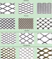 China Flattened Expanded Metal Mesh Aluminum Diamond Mesh for sale