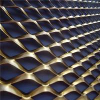 China Honeycomb Flattened 4x8 hot dipped galvanized small hole Expanded Metal Mesh for sale
