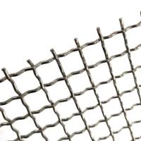 China Galvanized/Stainless Steel Crimped Wire Mesh for Crusher Screen for sale