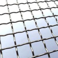 China Customization size Welding Stainless Steel/Galvanized/65mn/Copper/Titanium Crimped Wire Mesh for sale