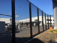 China Galvanized 358 Safety Perimeter Clear View Welded Wire Mesh Metal Anti Climb Boundary Security Panel Fence for sale