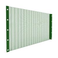 China High Quality Galvanized Cheap Supply Iron Fence Designs High Security Anti Climb 358 Anti Climb Fence for sale