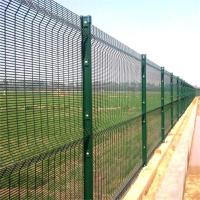 China Garden Yard 358 Security Galvanized Wire Mesh Fence Panels Metal 3 Meter Height Anti Climb Sport Fence for sale