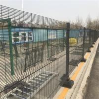 China Highest Level Security Clear View Fence Anti - Climb 358/3510 Rodent Proof 1.8m Metal Fence Panel for sale