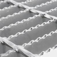 China Industrial Professional Serrated or Plain Flat Steel Grating for Walkside for sale