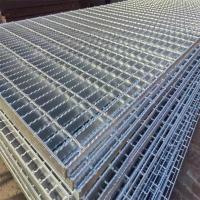 China Hot dip Galvanized Steel Driveway Grating Heavy Duty Metal Bearing Bar Steel Grid Serrated Steel Mesh for sale