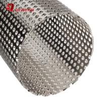 China Stainless Steel Round Hole Perforated Metal Mesh Customized for sale